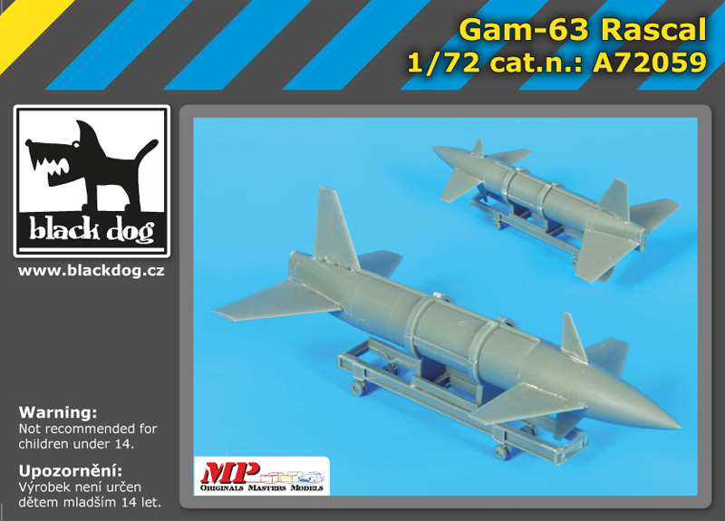 MODELIMEX Online Shop | 1/72 GAM-63 Rascal | your favourite model shop