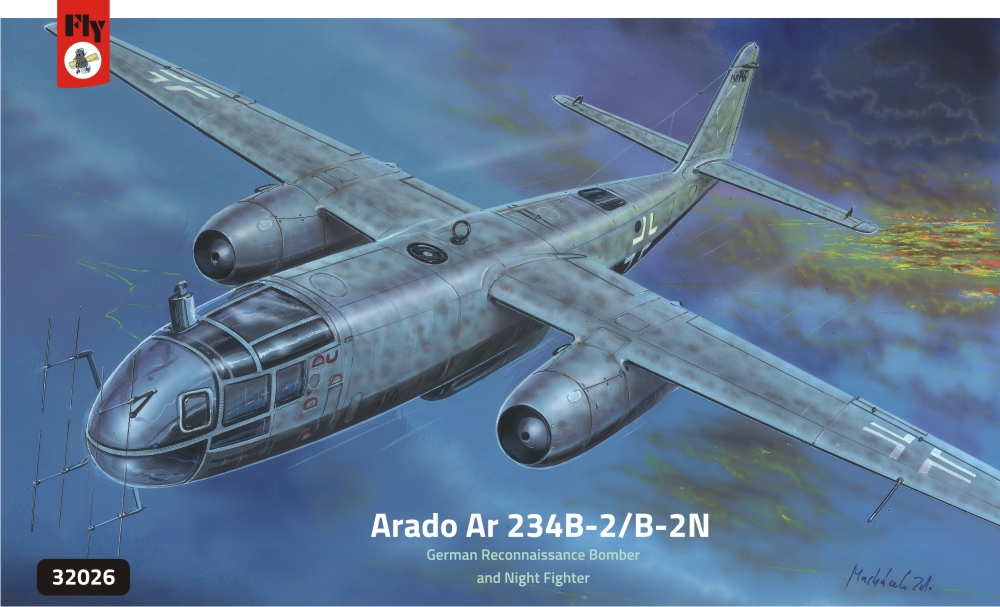 MODELIMEX Online Shop | 1/32 Arado Ar 234 B-2/B-2N German Night Fighter ...