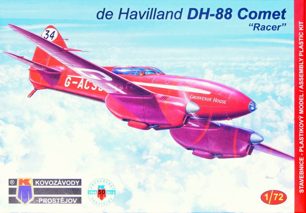 MODELIMEX Online Shop | 1/72 de Havilland DH-88 Comet 'Racer' (3x camo ...