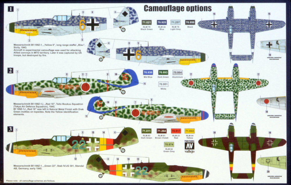 MODELIMEX Online Shop | 1/72 Messerschmitt Bf 109Z-1 Day Fighter | your ...
