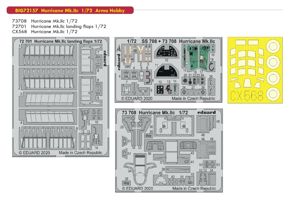 MODELIMEX Online Shop | 1/72 Hurricane Mk.IIc (ARMA H.) | your ...