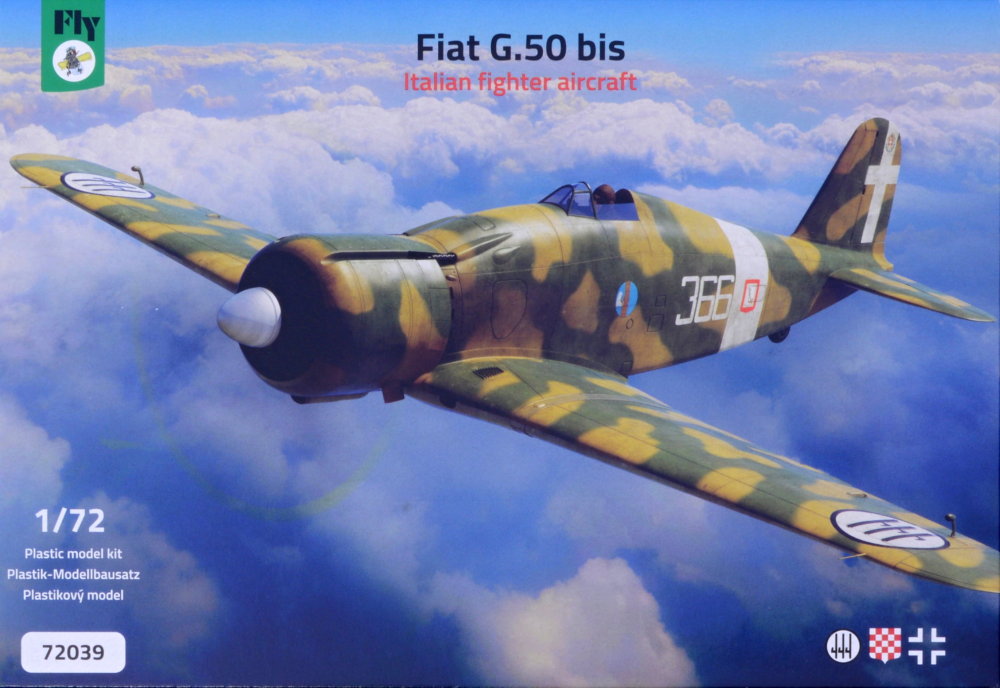 MODELIMEX Online Shop | 1/72 Fiat G.50 bis Italian fighter (4x camo ...