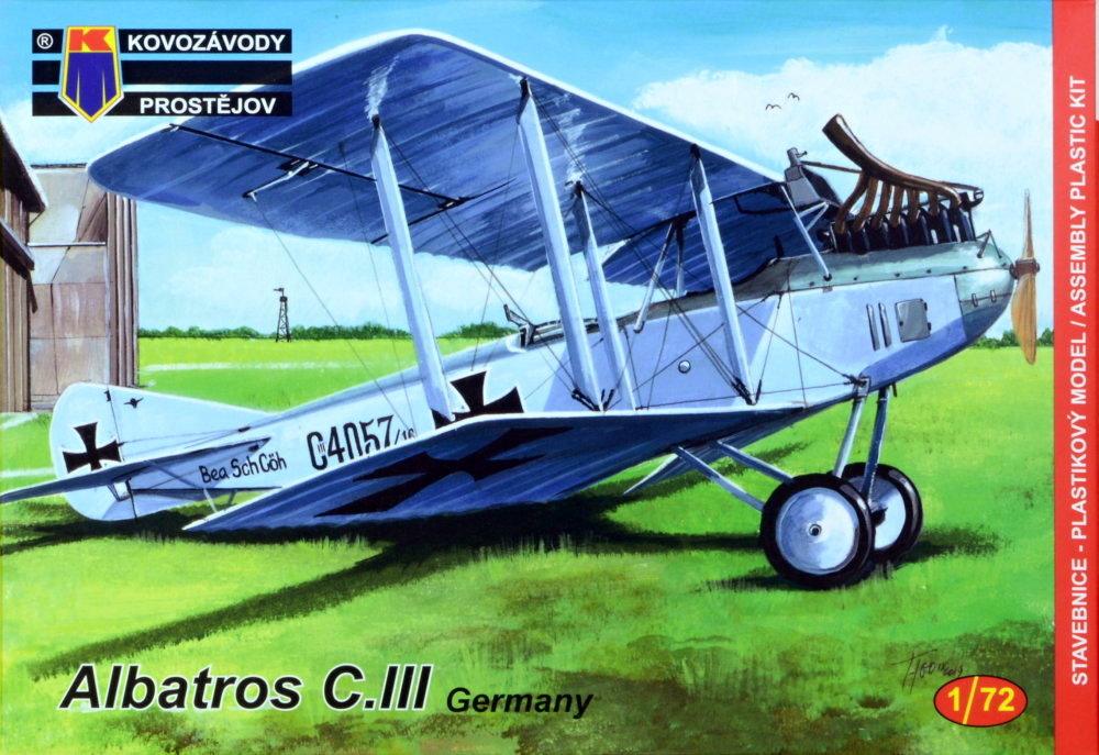 MODELIMEX Online Shop | 1/72 Albatros C.III Germany (3x camo) | your ...