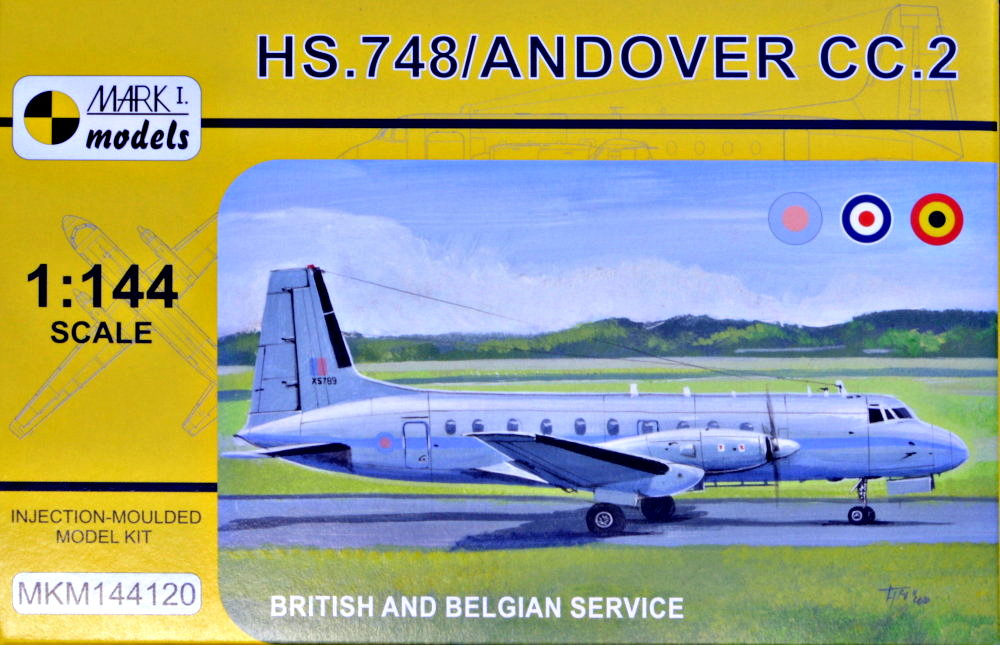 MODELIMEX Online Shop | 1/144 HS.748/ANDOVER CC.2 British&Belgian ...