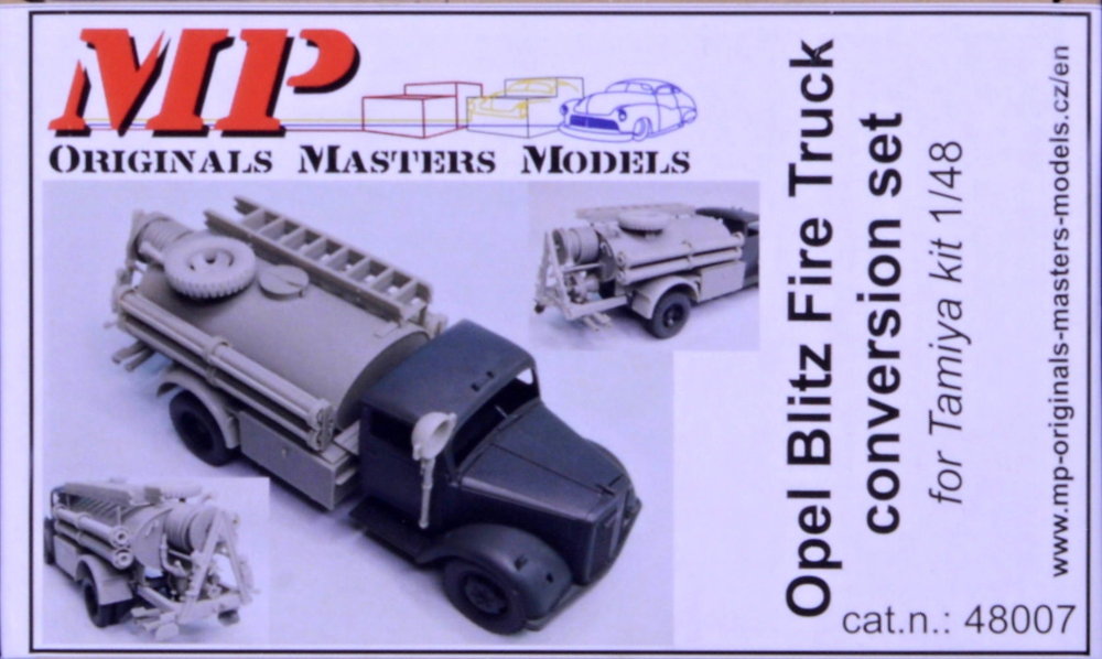 MODELIMEX Online Shop | 1/48 Opel Blitz Fire Truck conversion set (TAM ...