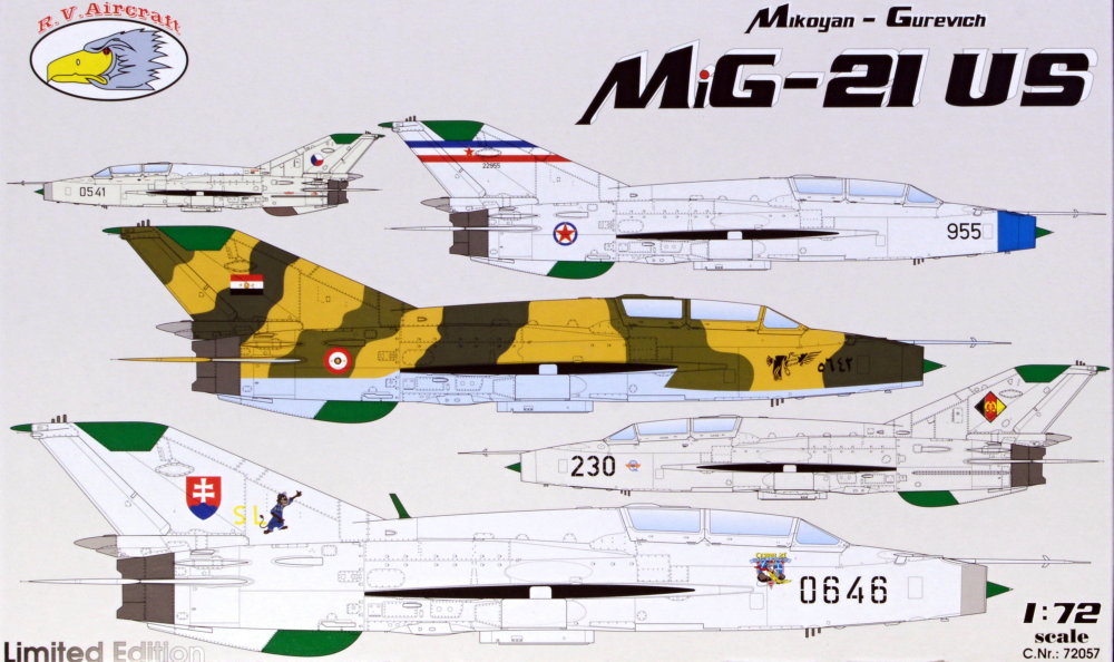 MODELIMEX Online Shop | 1/72 MiG-21 US (9x camo) Limited Edition | your ...