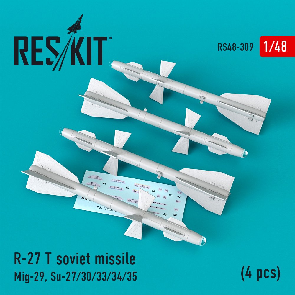 MODELIMEX Online Shop | 1/48 R-27 T soviet missile (4 pcs.) | your ...