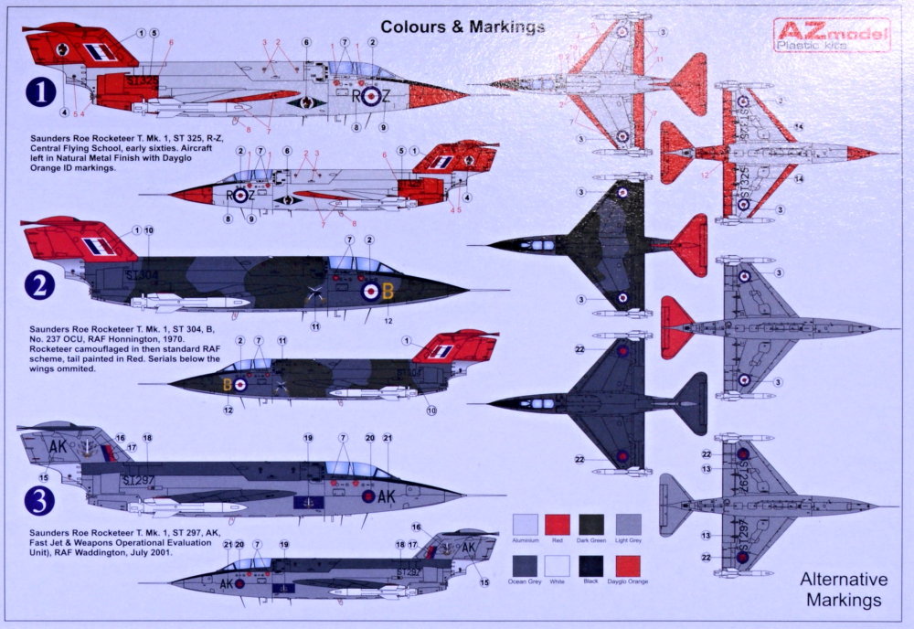 MODELIMEX Online Shop | 1/72 Saunders Roe SR-53T-1 'Rocketeer' | your ...