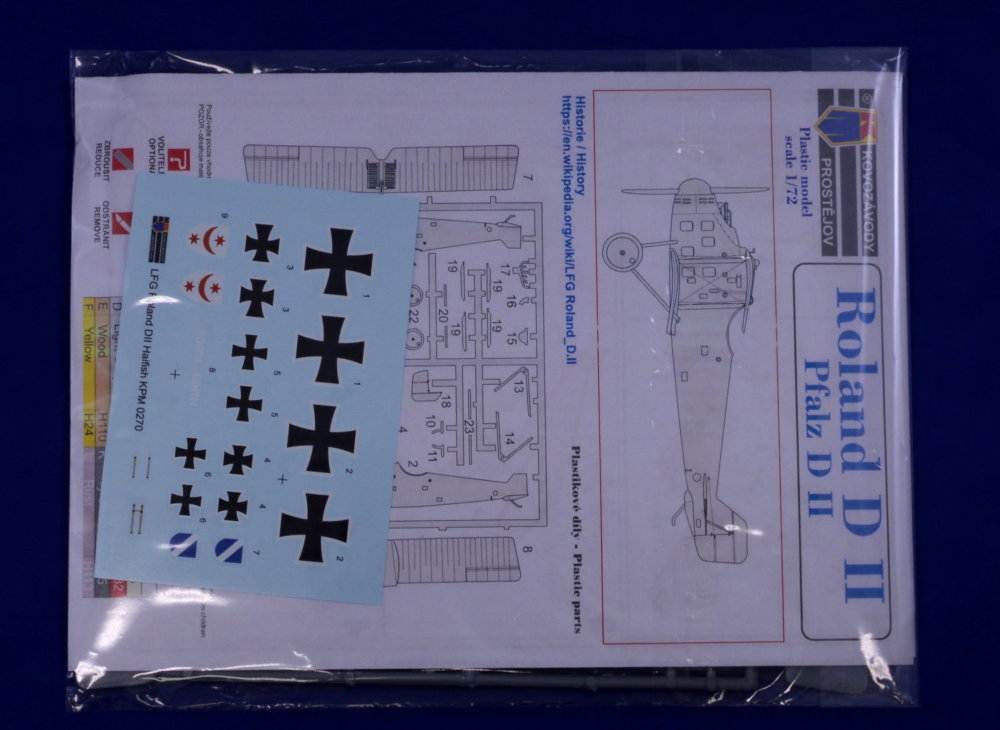 MODELIMEX Online Shop | 1/72 LFG Roland D.II 'Haifisch' (3x camo ...