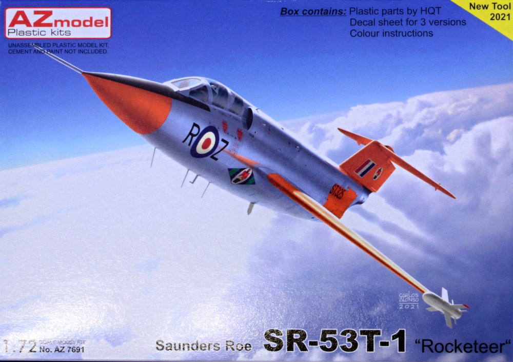 MODELIMEX Online Shop | 1/72 Saunders Roe SR-53T-1 'Rocketeer' | your ...