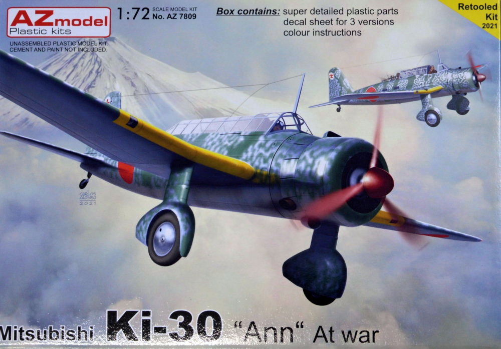 MODELIMEX Online Shop | 1/72 Mitsubishi Ki-30 Ann 'At war' (3x camo ...