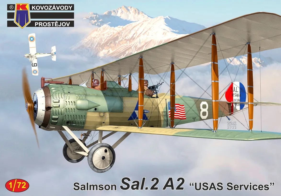 MODELIMEX Online Shop | 1/72 Salmson Sal.2 A2 'USAS Services' (3x camo ...