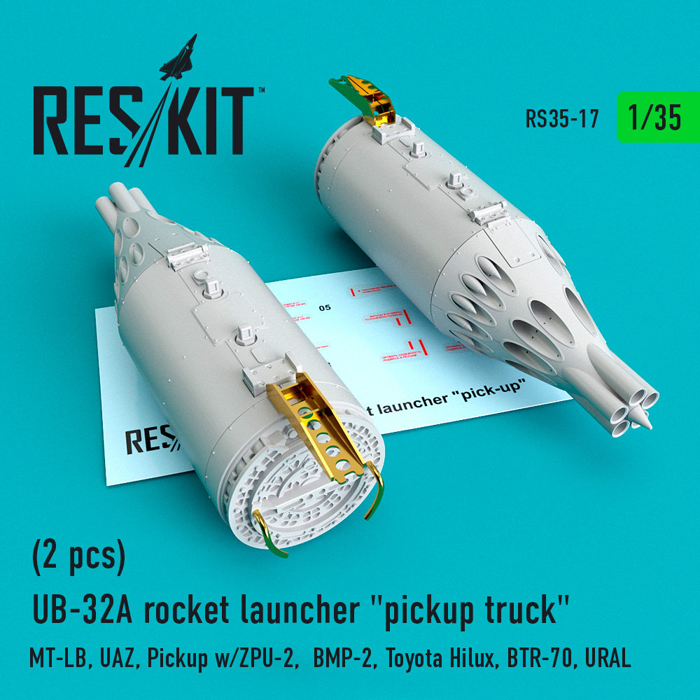 MODELIMEX Online Shop | 1/35 UB-32A rocket launcher pick-up truck (2 ...