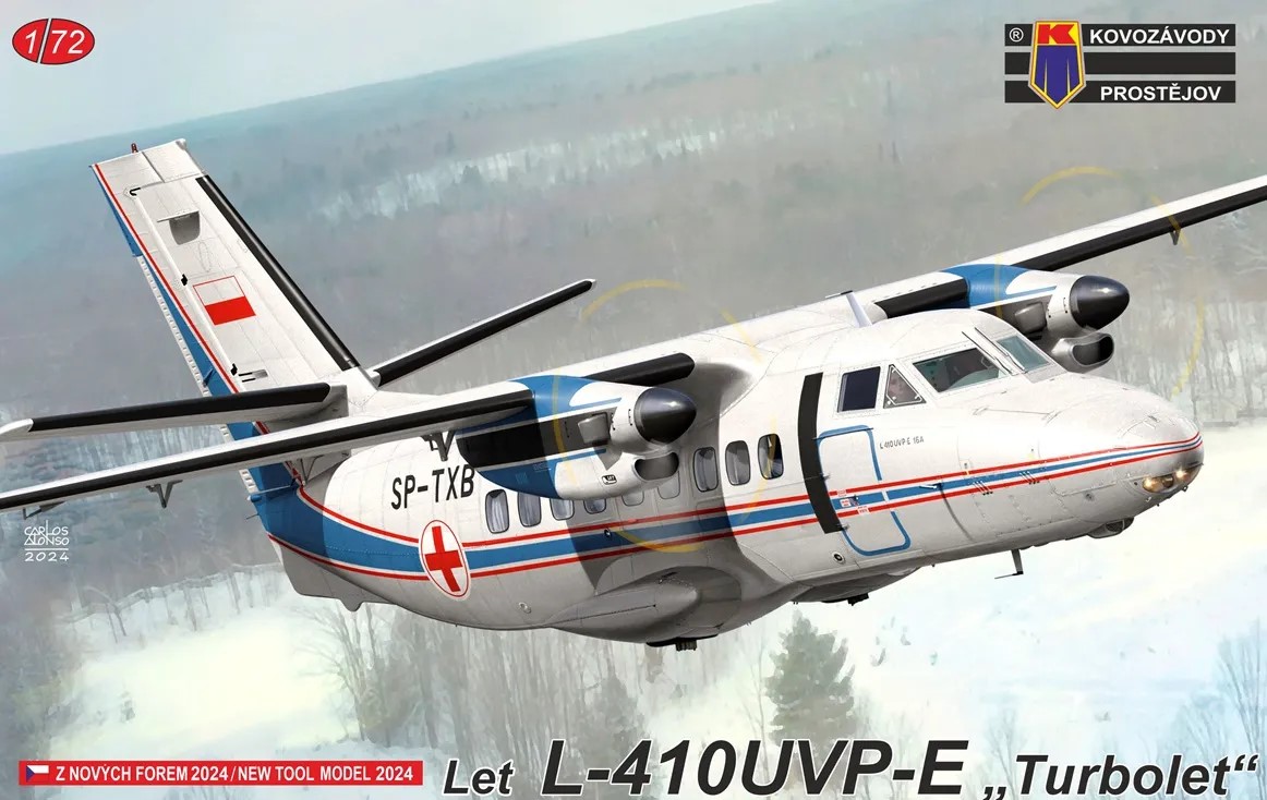 MODELIMEX Online Shop | 1/72 LET L-410 UVP-E 'Turbolet' (4x camo) | your favourite model shop