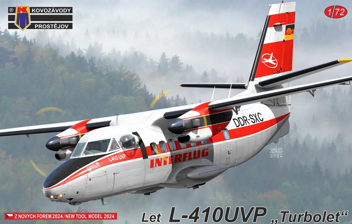 MODELIMEX Online Shop | 1/72 LET L-410 UVP 'Turbolet' (4x camo) | your favourite model shop