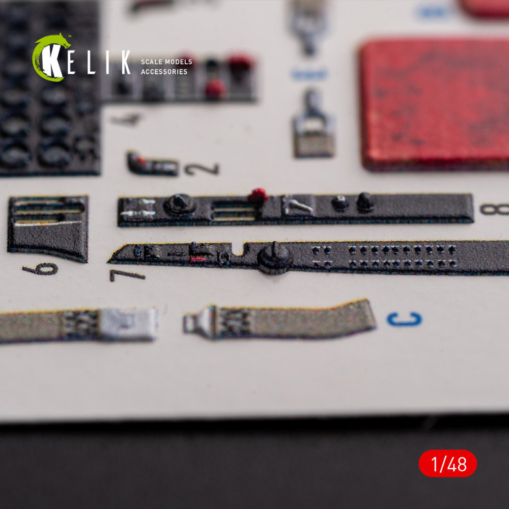 MODELIMEX Online Shop | 1/48 F-86A Sabre interior 3D (CL.PROP) | your ...