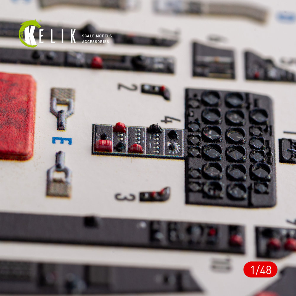 MODELIMEX Online Shop | 1/48 F-86A Sabre interior 3D (CL.PROP) | your ...