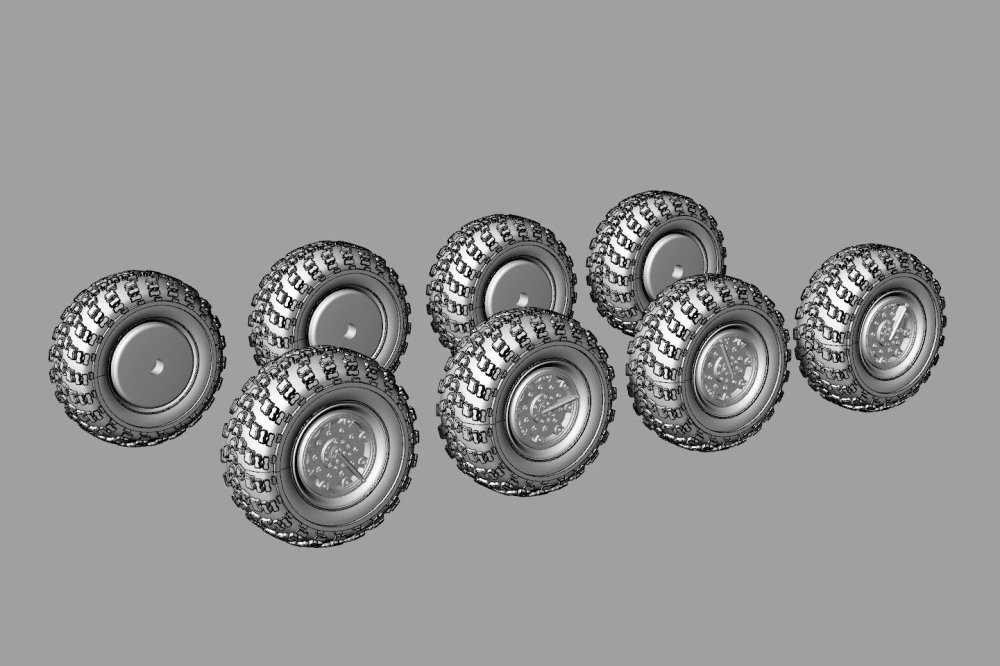 MODELIMEX Online Shop | 1/72 Wheels for 9K714 OKA / SS-23 Spider ...