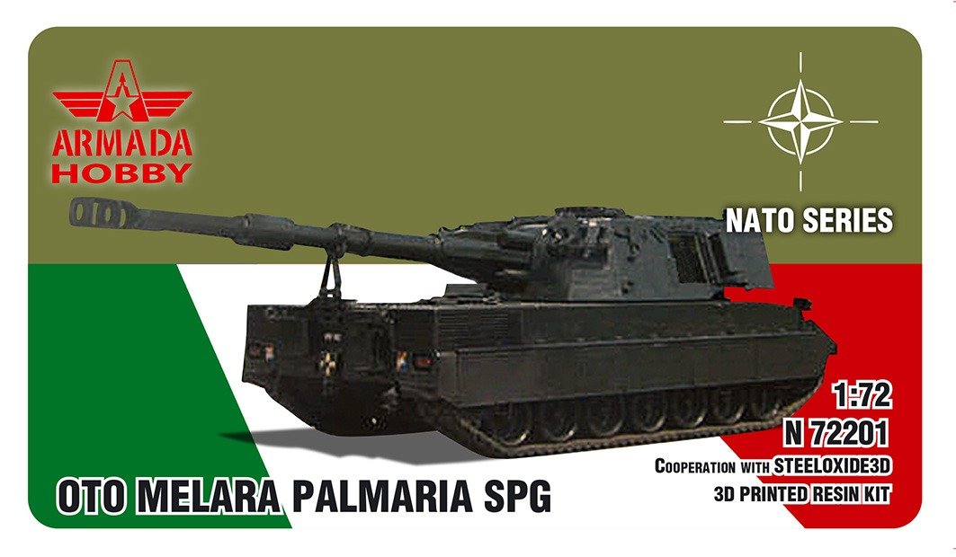 MODELIMEX Online Shop | 1/72 Oto Melara Palmaria SPG (3D resin kit ...