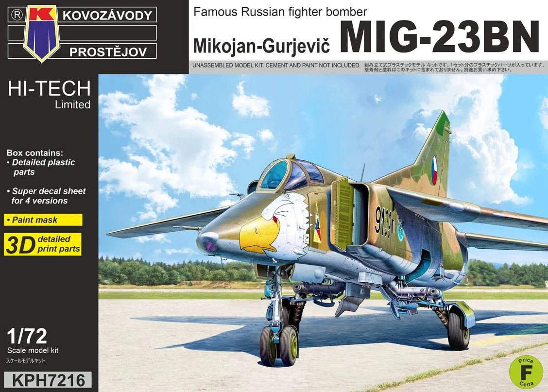MODELIMEX Online Shop | 1/72 MiG-23BN (4x camo) HI-TECH | your ...