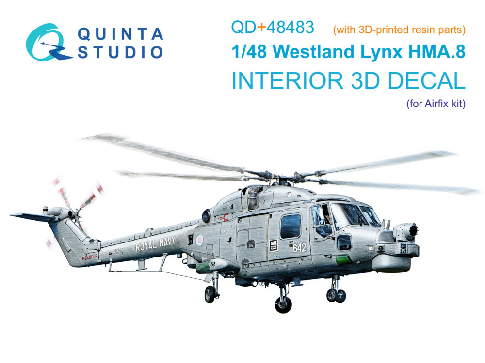 MODELIMEX Online Shop | 1/48 Lynx HMA8 3D-Print&col.Interior (AIRF ...