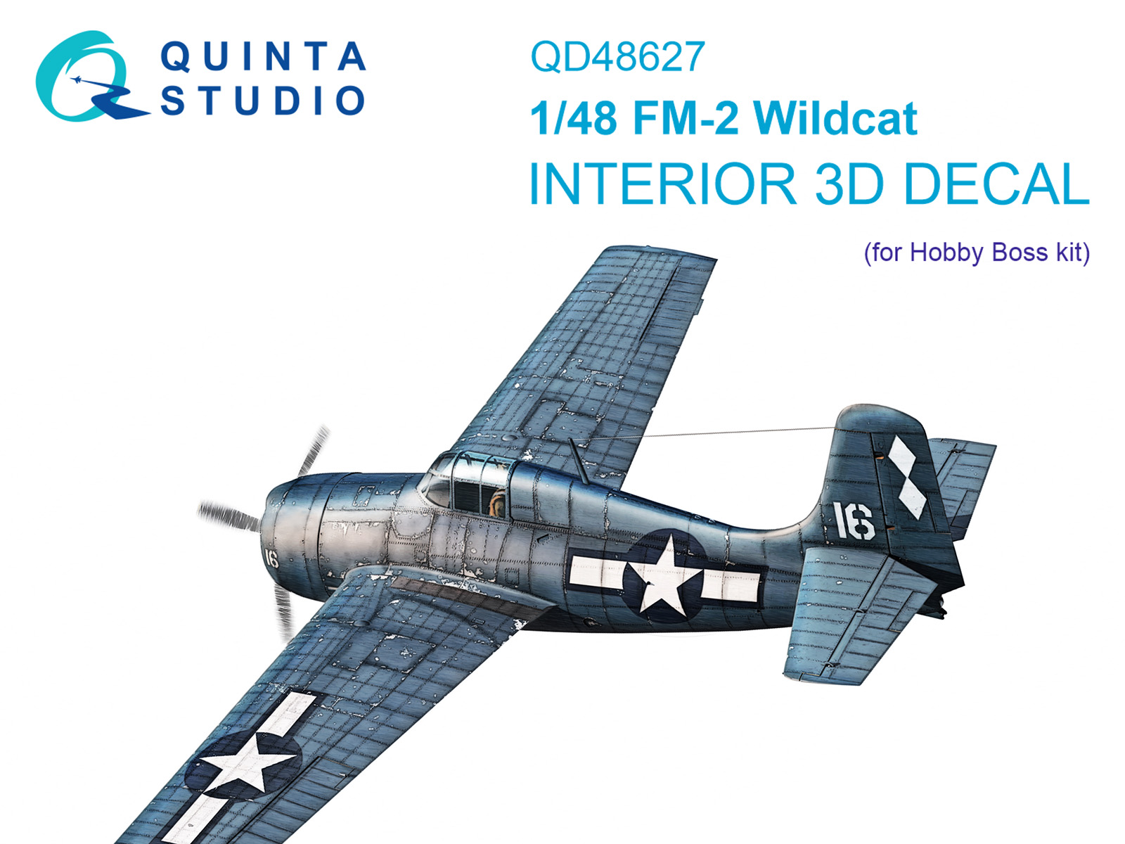 MODELIMEX Online Shop | 1/48 FM-2 Wildcat 3D-Print&col.Interior (HOBBYB ...