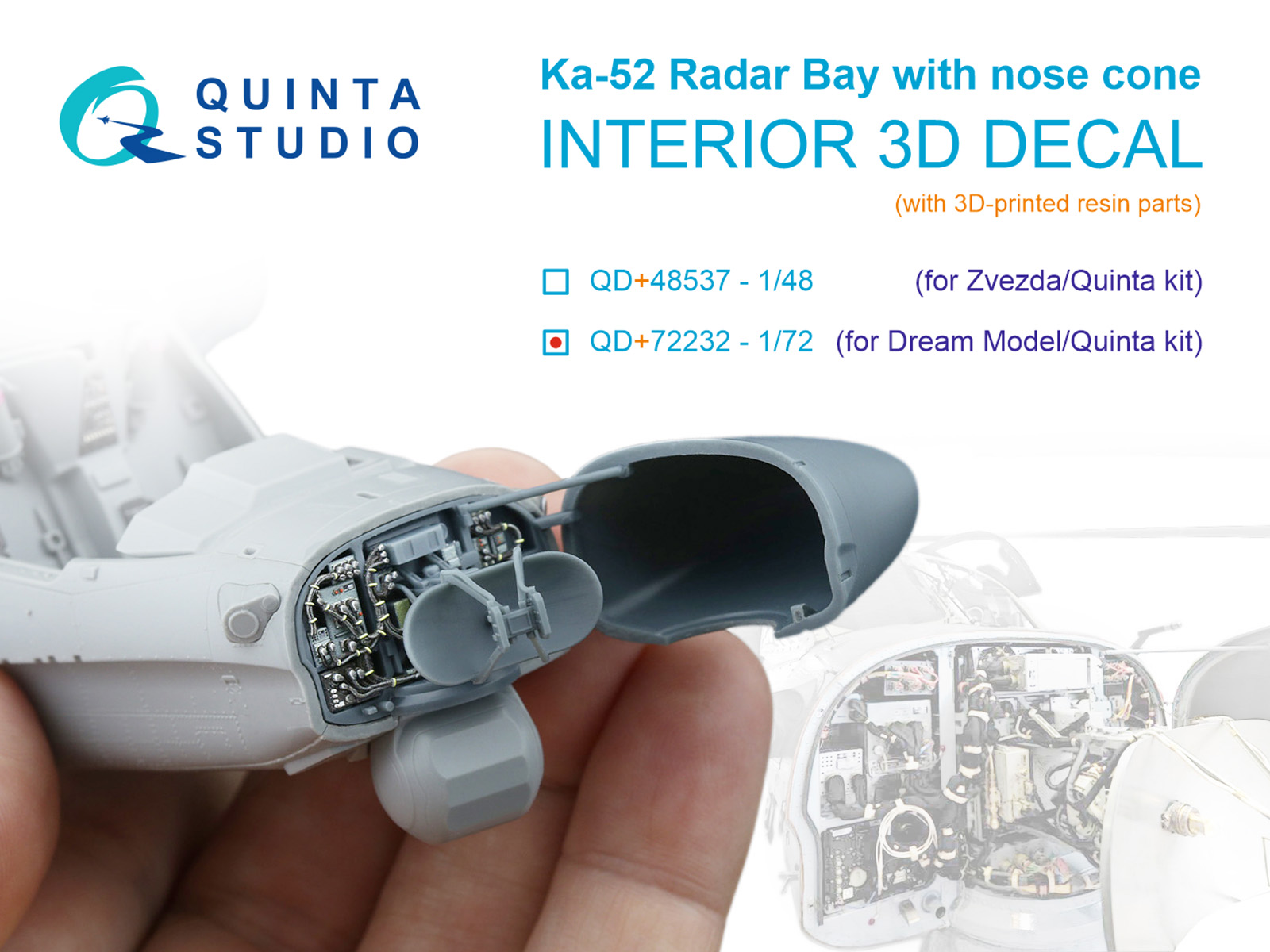 MODELIMEX Online Shop | 1/72 Ka-52 radar bay (DREAM M./Quinta) | your ...