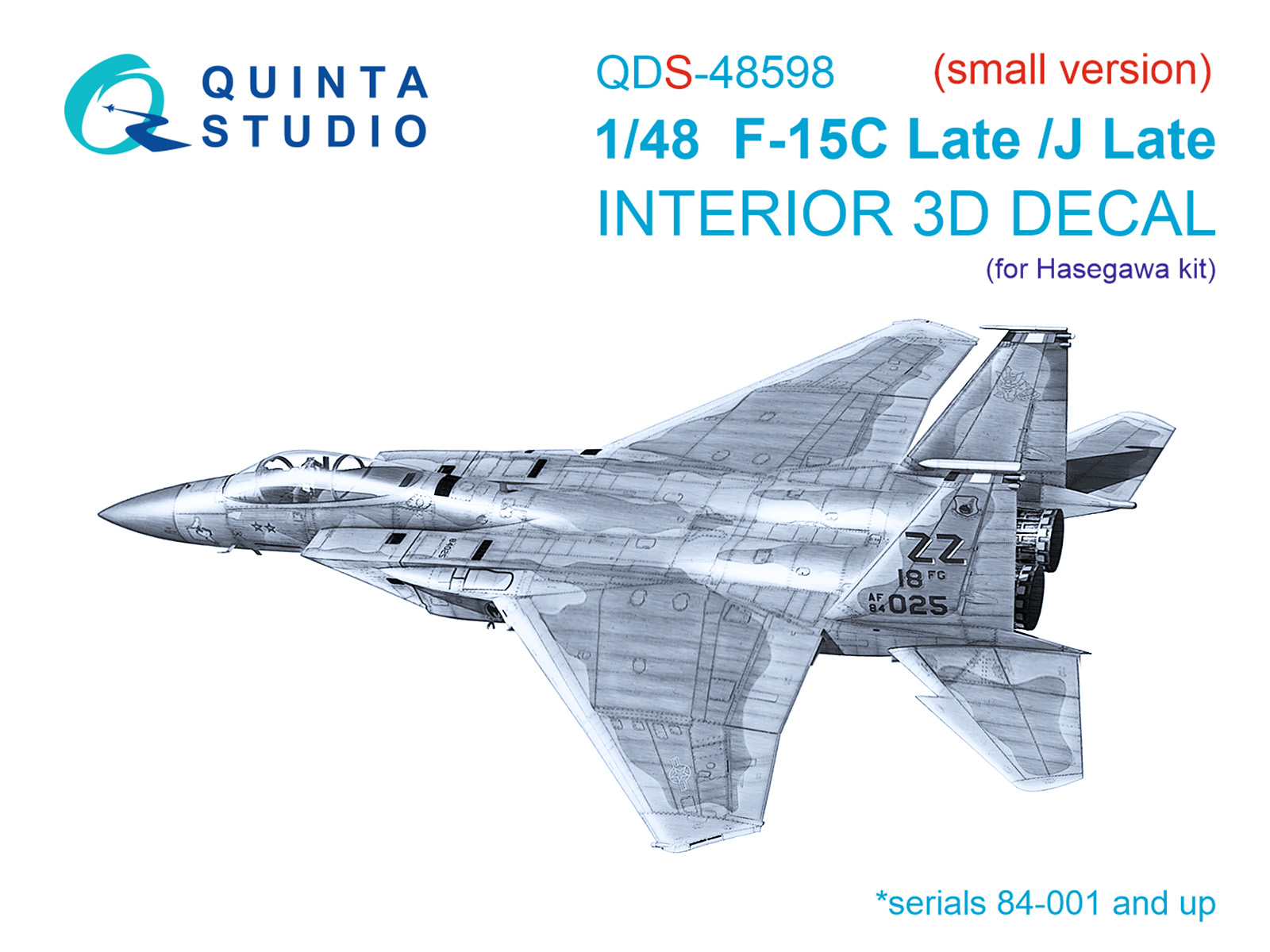 MODELIMEX Online Shop | 1/48 F-15C Late/F-15J Late 3D&col.Int.(HAS ...